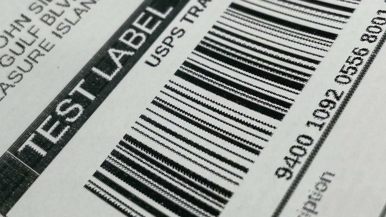 Label Printing Test
